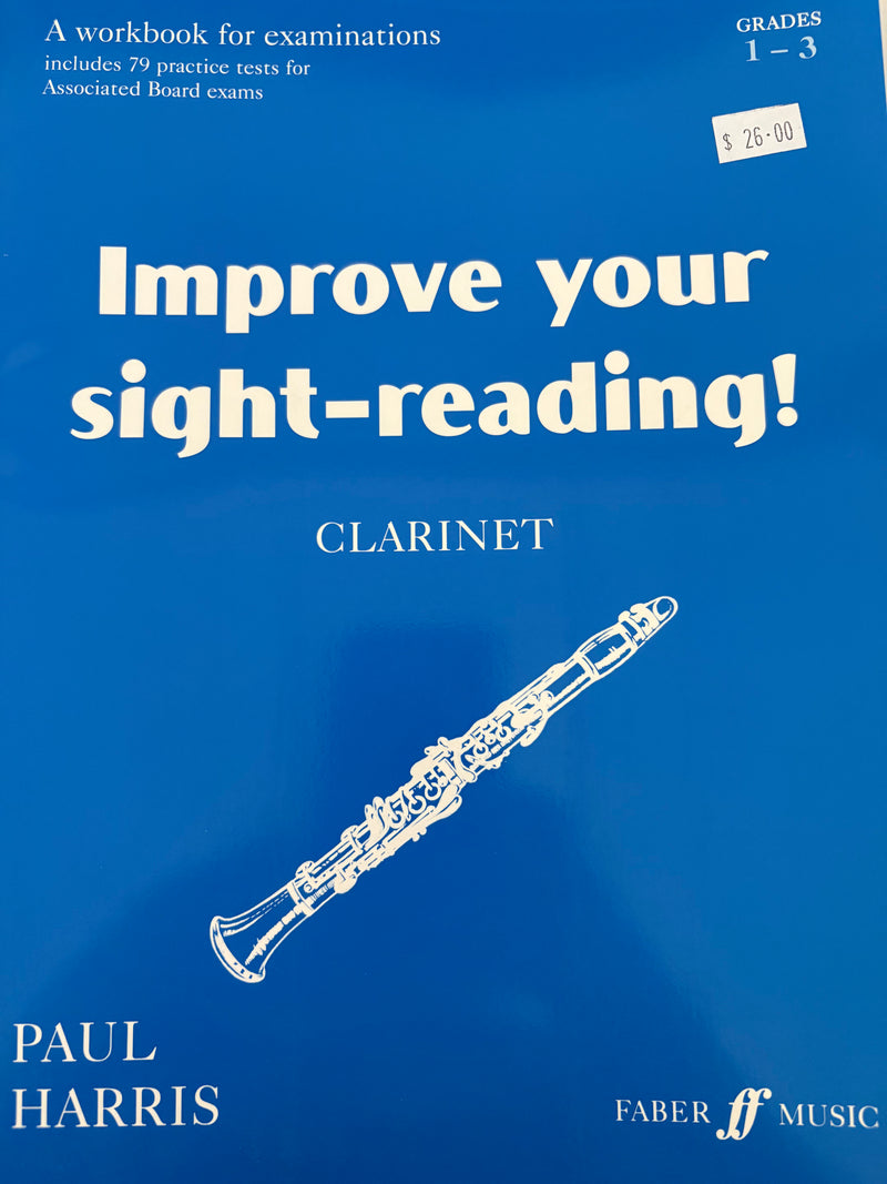 Improve Your Sight-Reading! Clarinet Grades 1-3 – Music On The Move