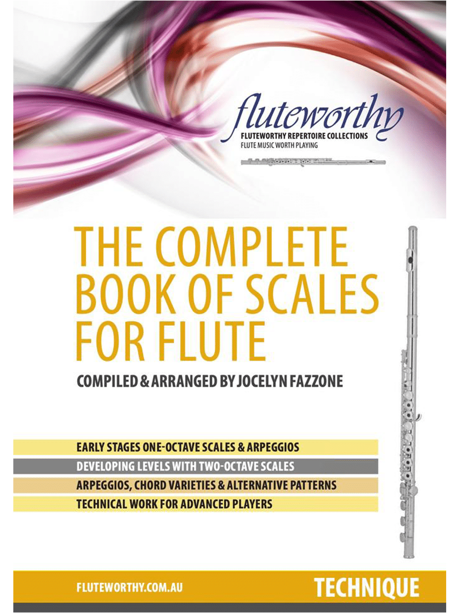 Fluteworthy - Complete Book Of Scales For Flute – Music On The Move